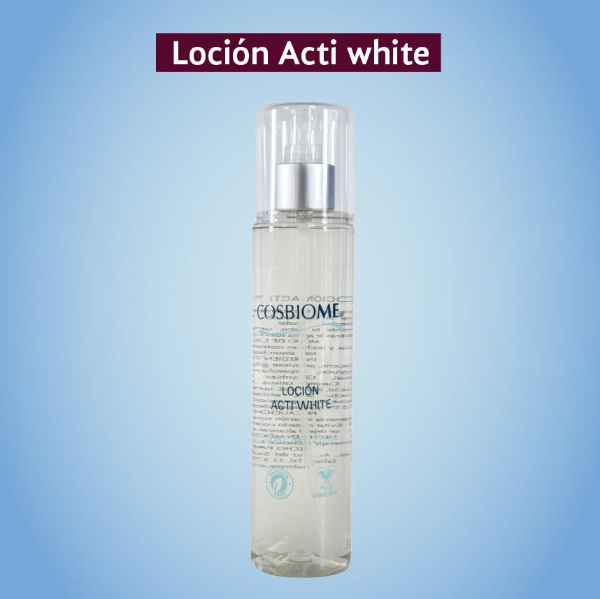 LOCION ACTI WHITE 255 ML COSBIOME